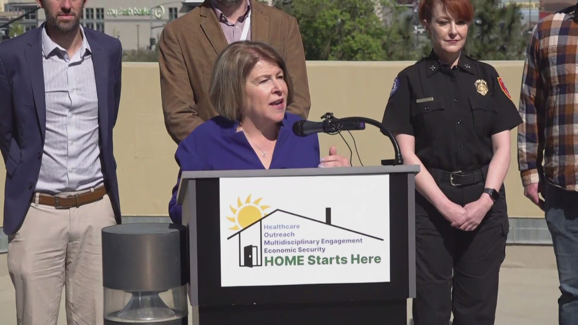 Spokane Mayor Lisa Brown announces new homeless strategy