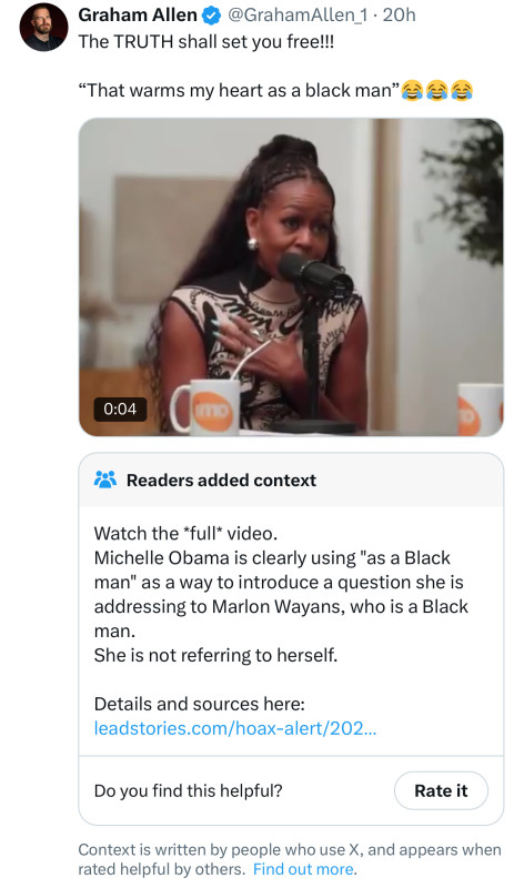 Pete Hegseth's DOD Lackeys Fall for Debunked Michelle Obama "As a Black ...