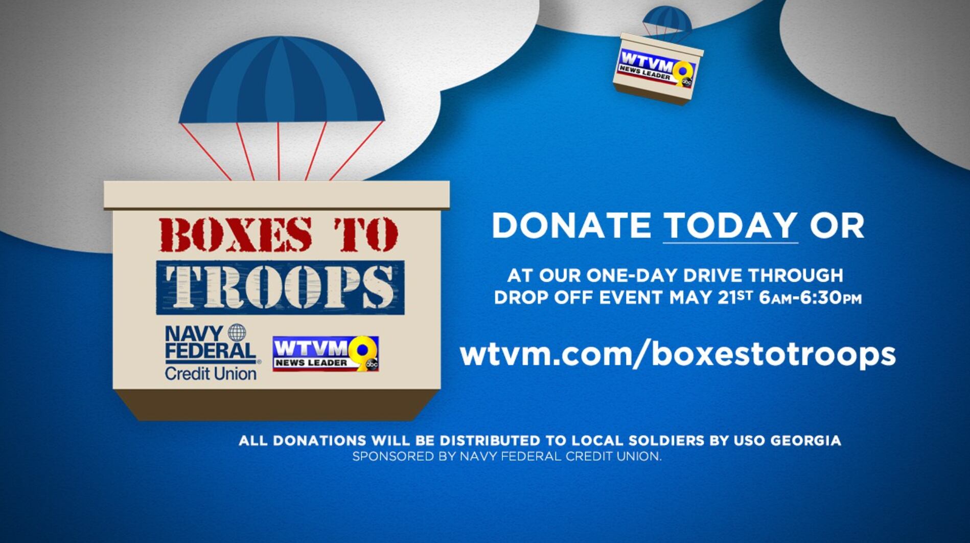 MILITARY MATTERS: Donate Snacks To WTVM “Boxes To Troops” Drive For ...