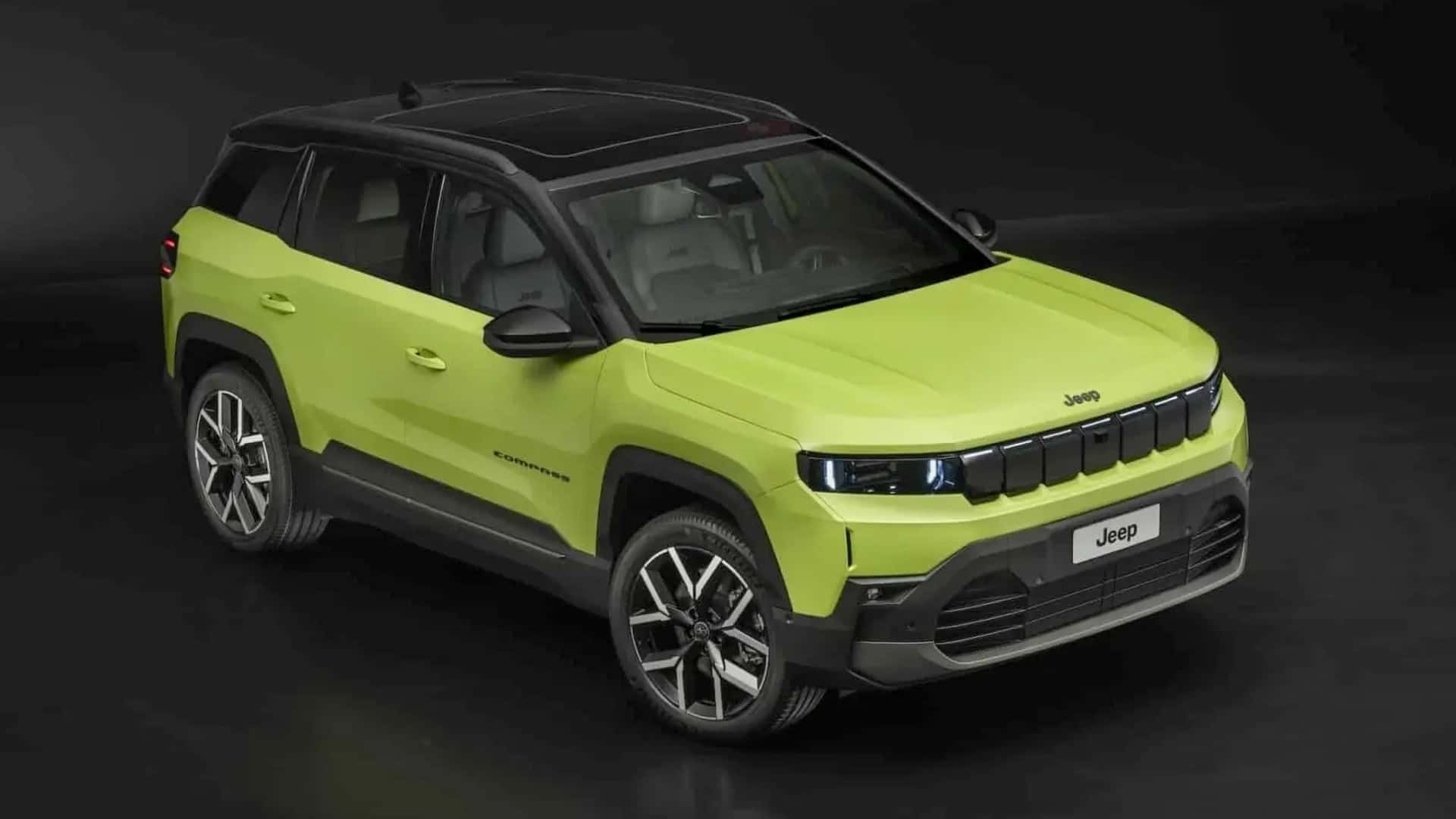 The New Jeep Compass EV Looks Rugged, But It's A Peugeot Underneath