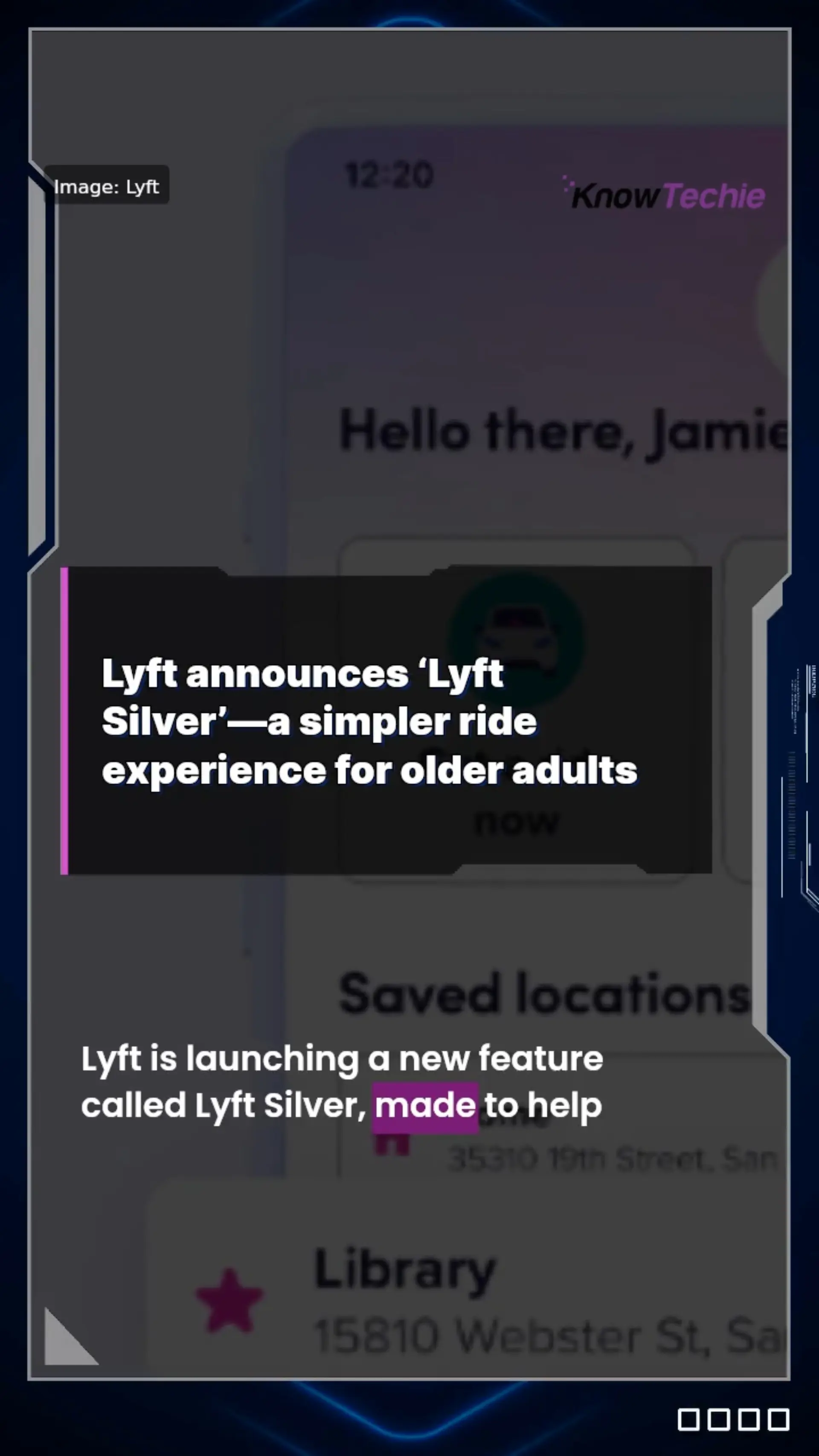 Lyft announces ‘Lyft Silver’—a simpler ride experience for older adults