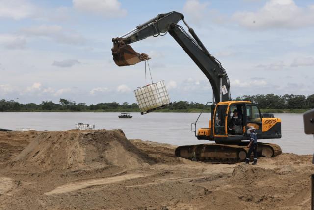 Reducir el agua que entra por 'Caregato': la obra de emergencia de la ...