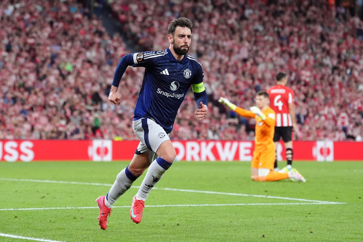 Athletic v Man United LIVE: Bruno Fernandes inspires dramatic Europa ...