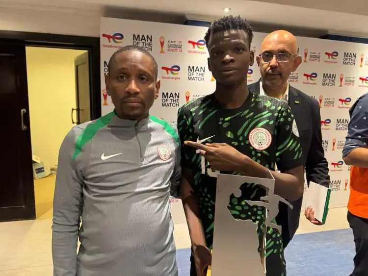 2025 U-20 AFCON: Ibrahim scoops MOTM in Flying Eagles’ win over Tunisia