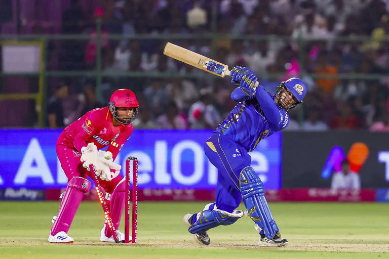 IPL 2025: Ryan Rickelton, Karn Sharma shine as Mumbai Indians throw Rajasthan Royals out of ...
