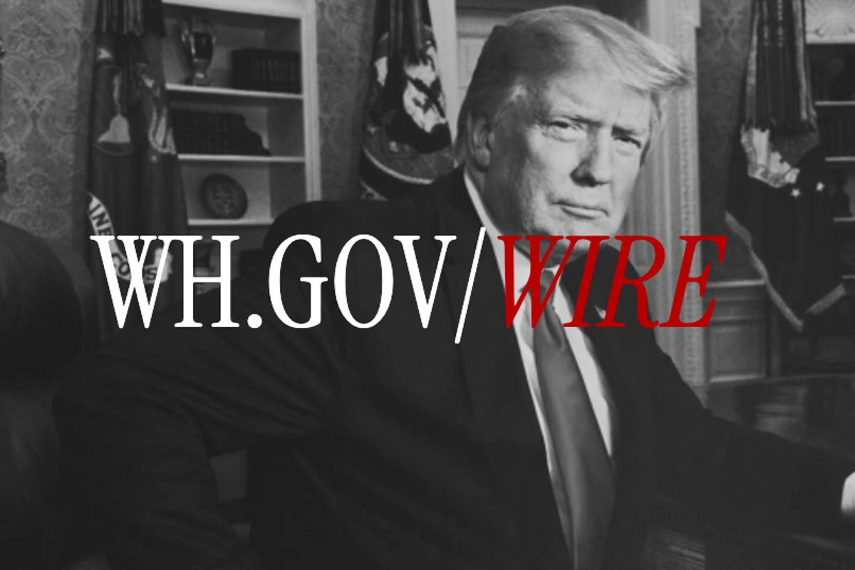 Trump gets his own Drudge Report-type website so White House can push ...