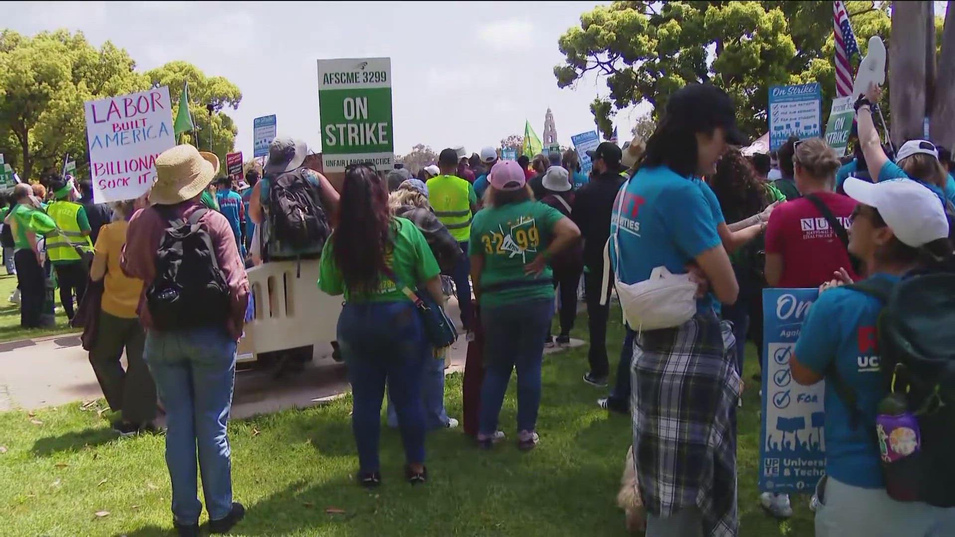 May Day rallies draw big crowds in San Diego
