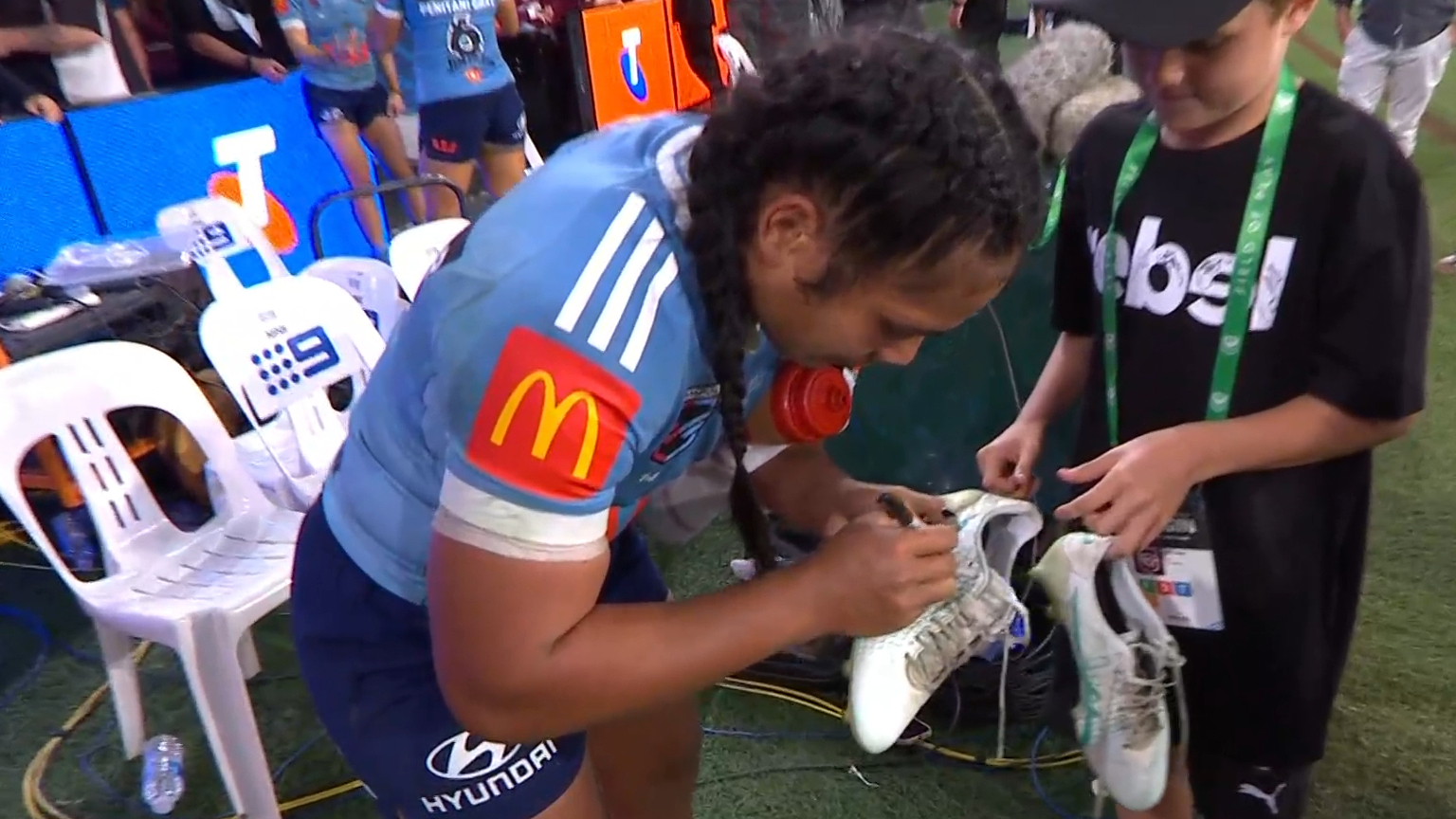 NSW star's classy act in bid to inspire next generation