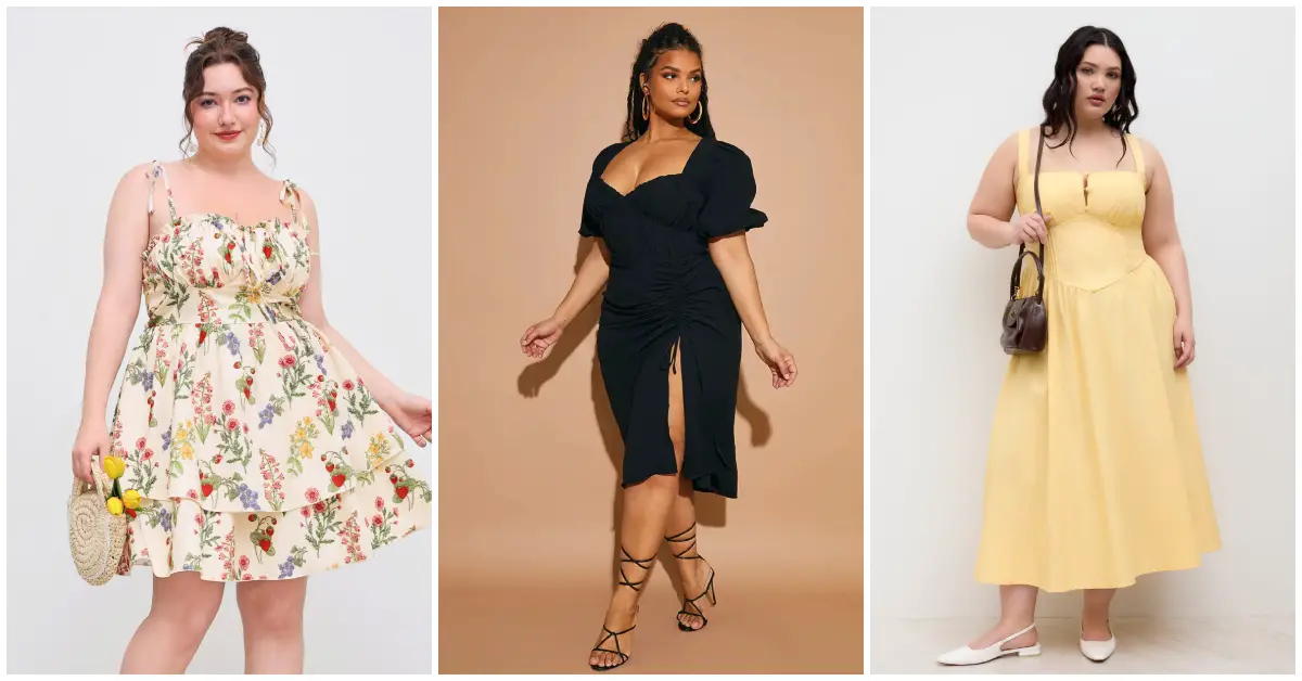Your Bodacious Bod Deserves These: 6 Dreamy Plus Size Milkmaid Dresses