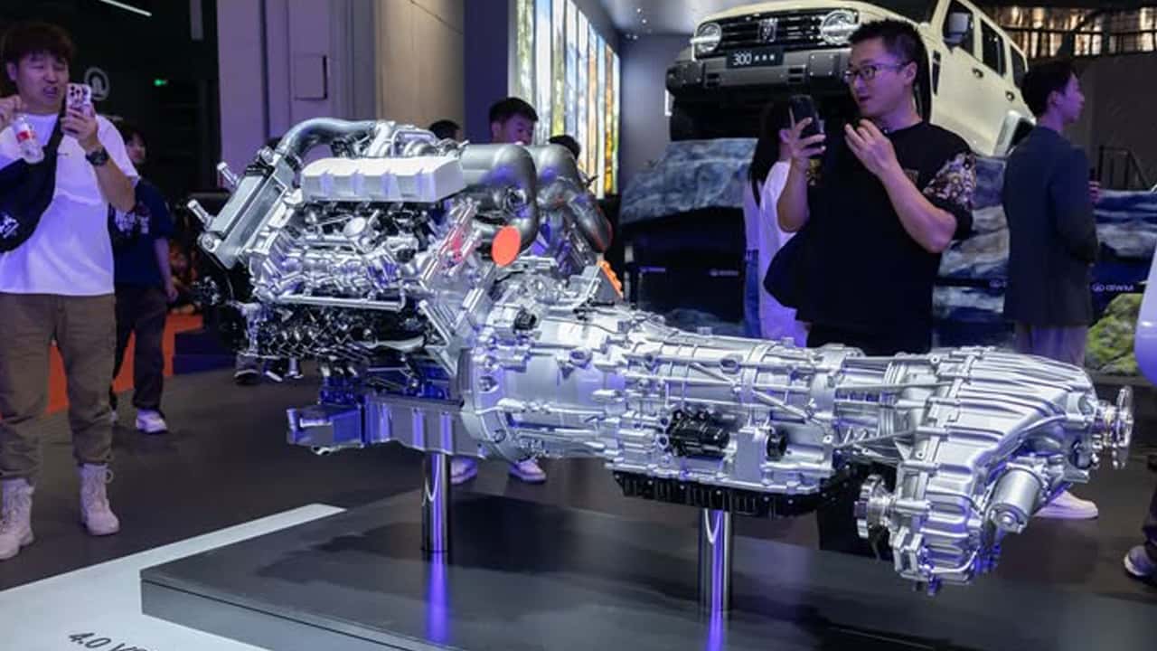 Believe It or Not, China Built a New Twin-Turbo V-8