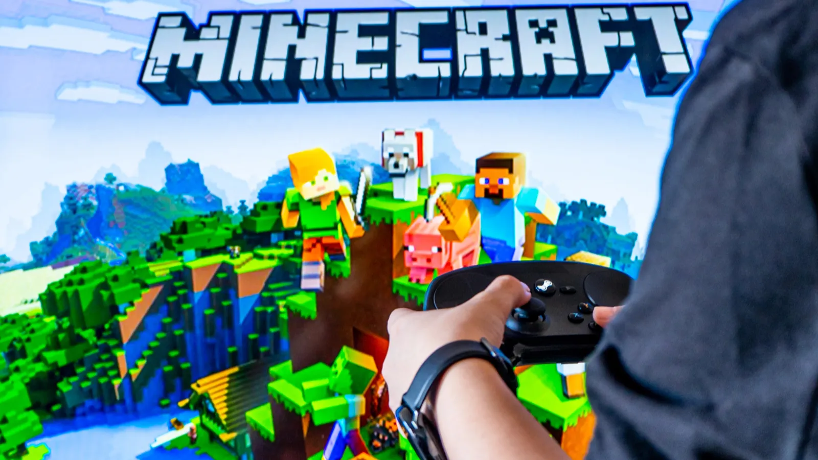 Blockbuster Chaos’ Minecraft Cast Cheers