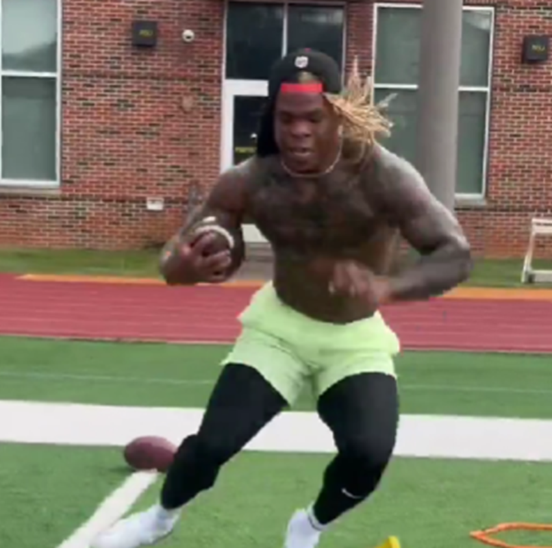 Quinshon Judkins Excites Fans With Post-Draft Browns Workout Video