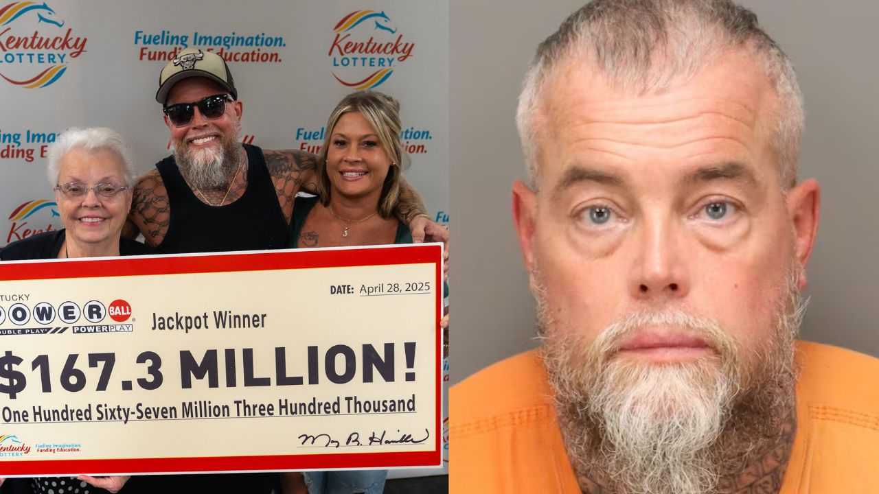 Kentucky man who won $167M Powerball arrested again