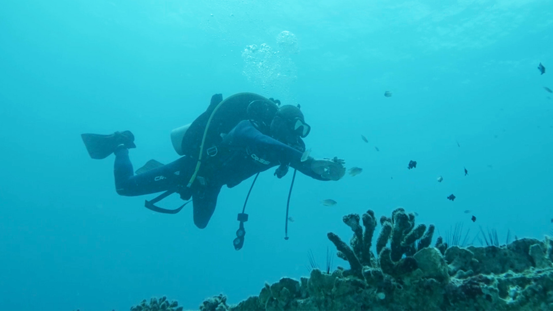 Record-breaking diver Barrington Scott becomes fastest person to SCUBA ...