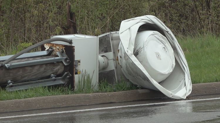 Outdoor warning siren in Point Place inoperable after crash. EMA ...