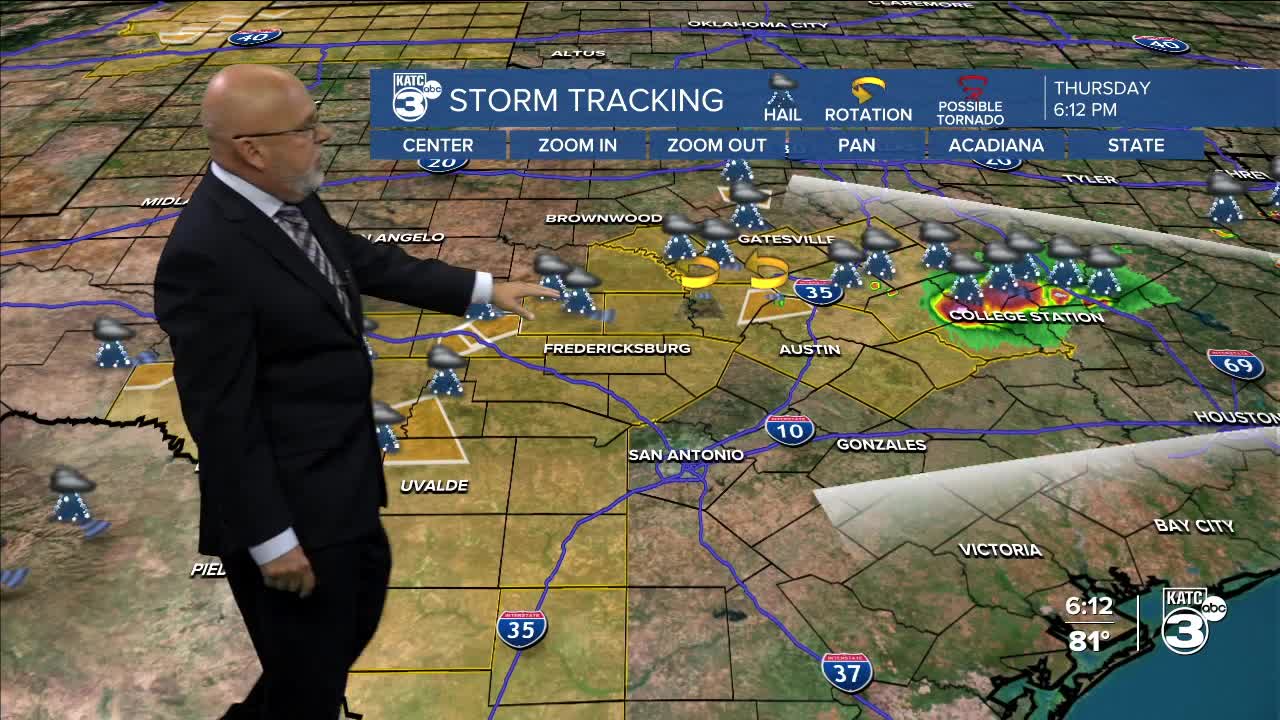 KATC Weather Forecast 6pm 05-01-25