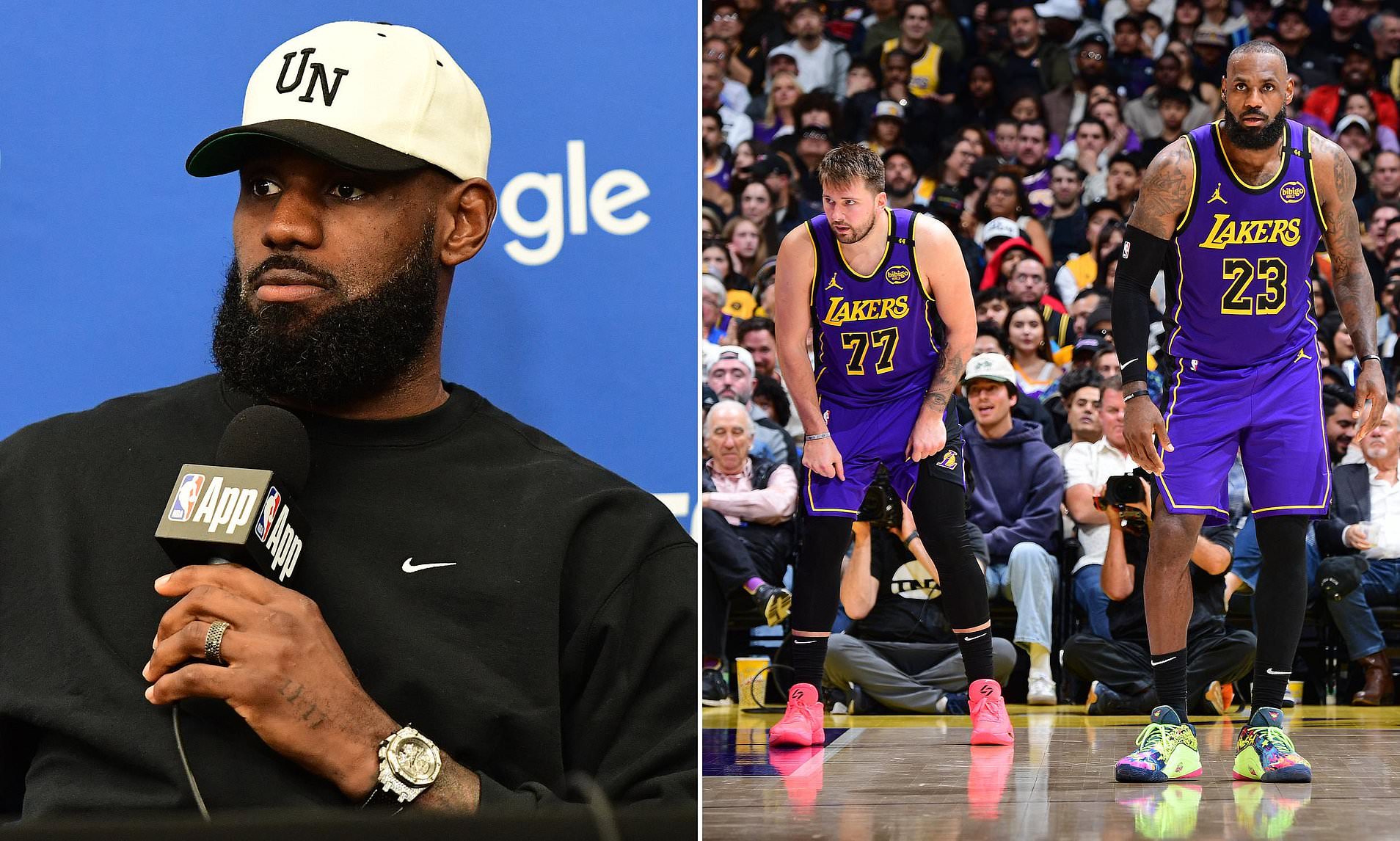 LeBron James has no plans to retire... but he wants two NBA stars to ...