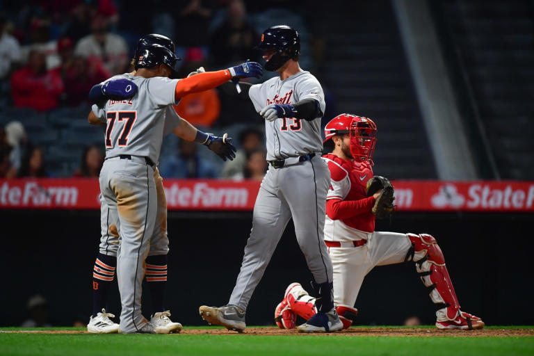 Detroit Tigers' offense wakes up in 8th inning behind Dillon Dingler 3 ...