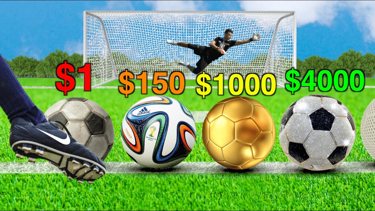 Testing soccer balls from $1 to $5000