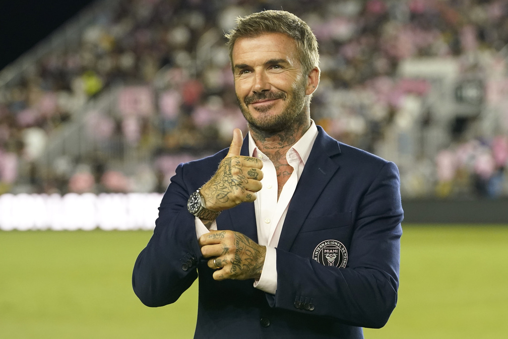 AP PHOTOS: Former soccer player and style icon David Beckham turns 50