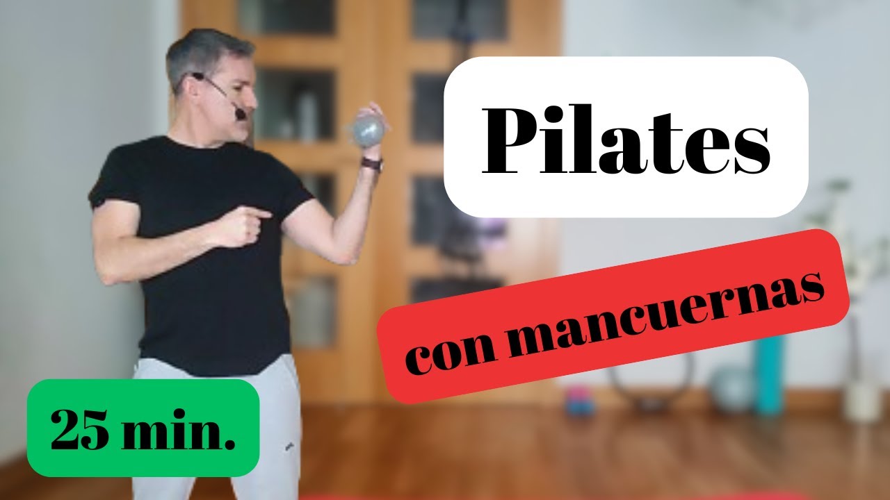 Pilates con Pesas Clase Completa de Cuerpo Entero (25 Minutos)