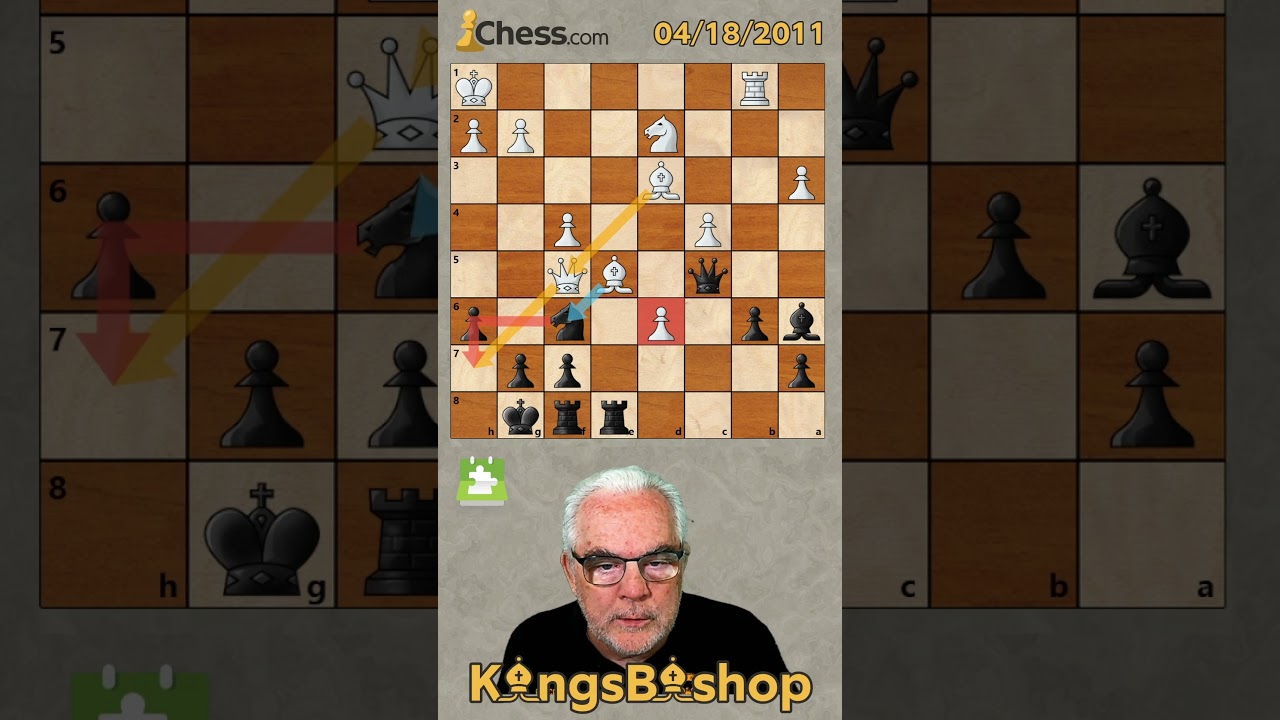 The Tactic That Turned a Pawn Sacrifice Into a Rook Lead