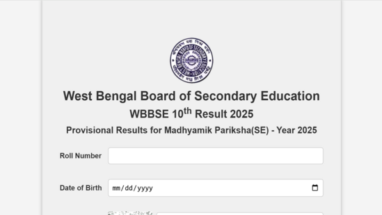 10th WBBSE Madhyamik Result 2025 Declared Live: WB Madhyamik results ...