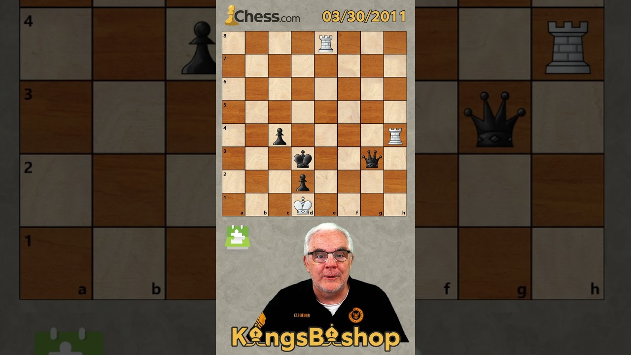 How a 1700s Chess Puzzle Foils Checkmate With a Stalemate