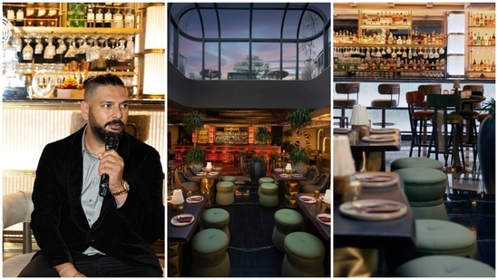 Step inside Yuvraj Singh’s 1st ever restaurant: It is grand, charming ...
