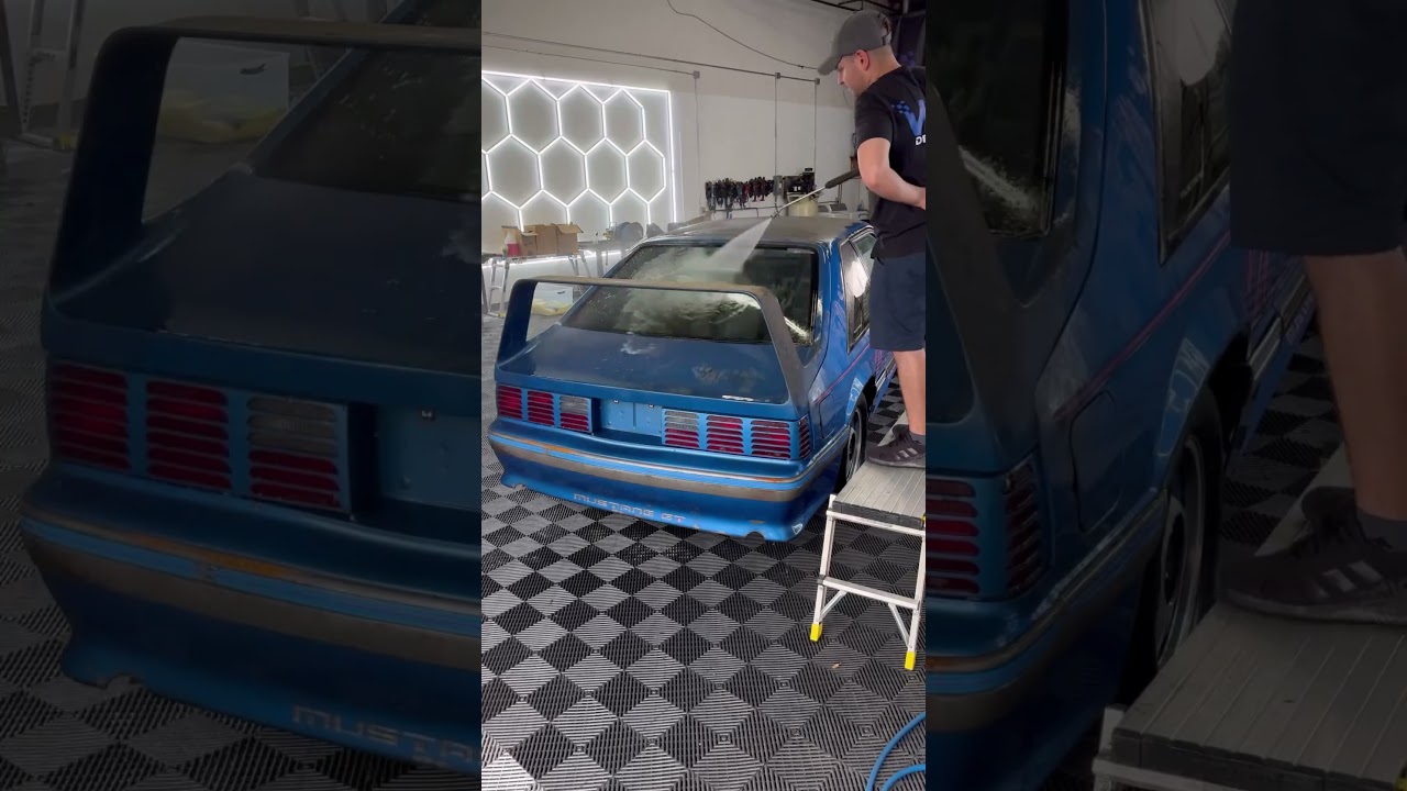 First Wash in 25 Years Brings Stunning Barn Find Restoration