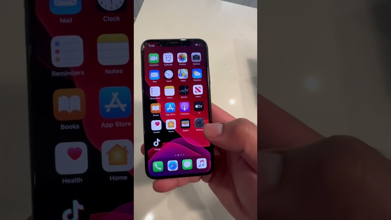 iPhone secret setting