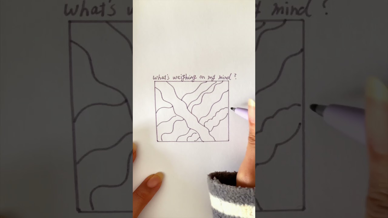 Try this journal idea to relax your mind and body