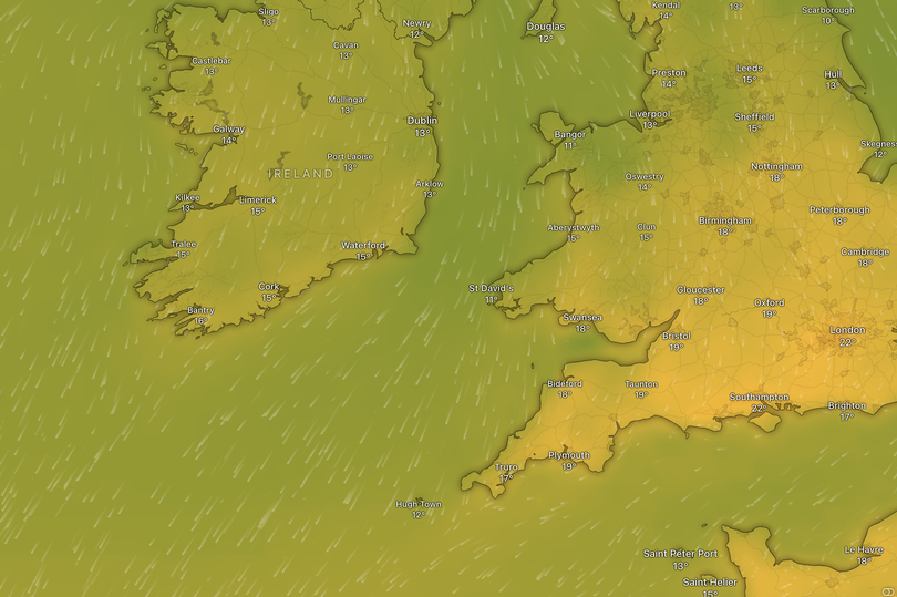 Cork Weather: Met Éireann's latest forecast points to big swing over ...