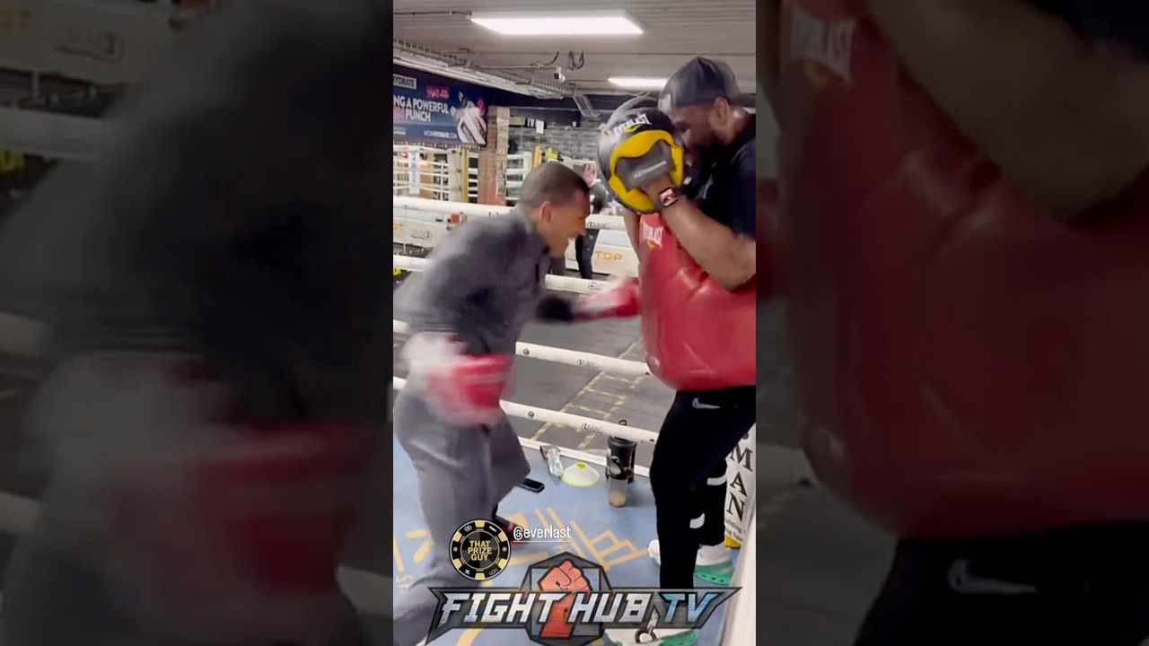 Conor Benn Unleashes Rib-Crushing Body Shots in Intense Training Session