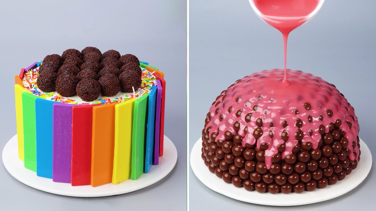 Colorful & Melty Chocolate Cakes – Make These 2 Aesthetic Treats at ...
