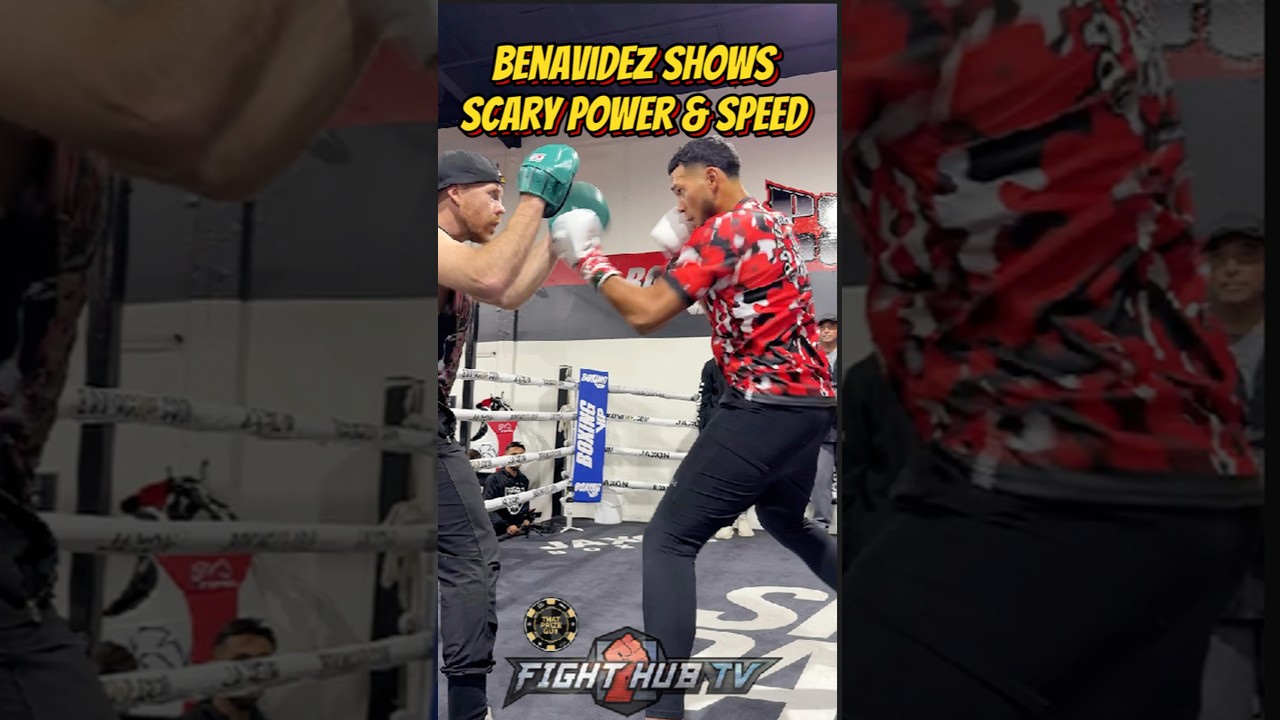 David Benavidez Shows Frightening Speed and Power in Fight Camp Footage