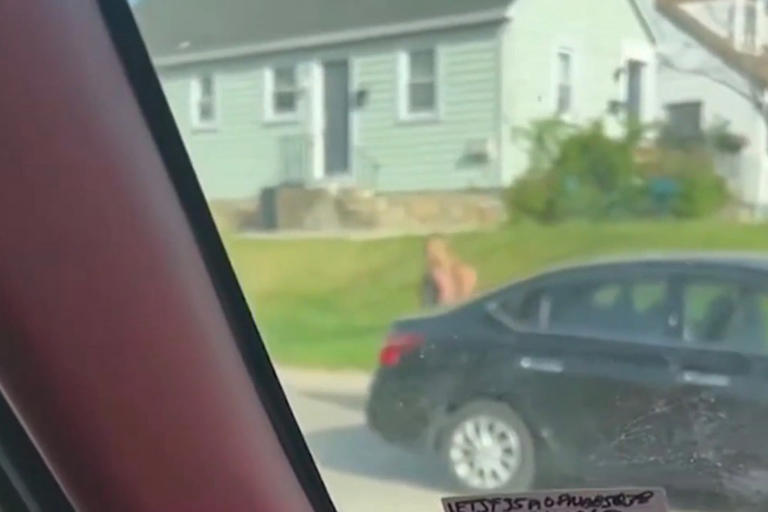 Pa. woman caught on camera pooping on other driver’s car in revolting ...