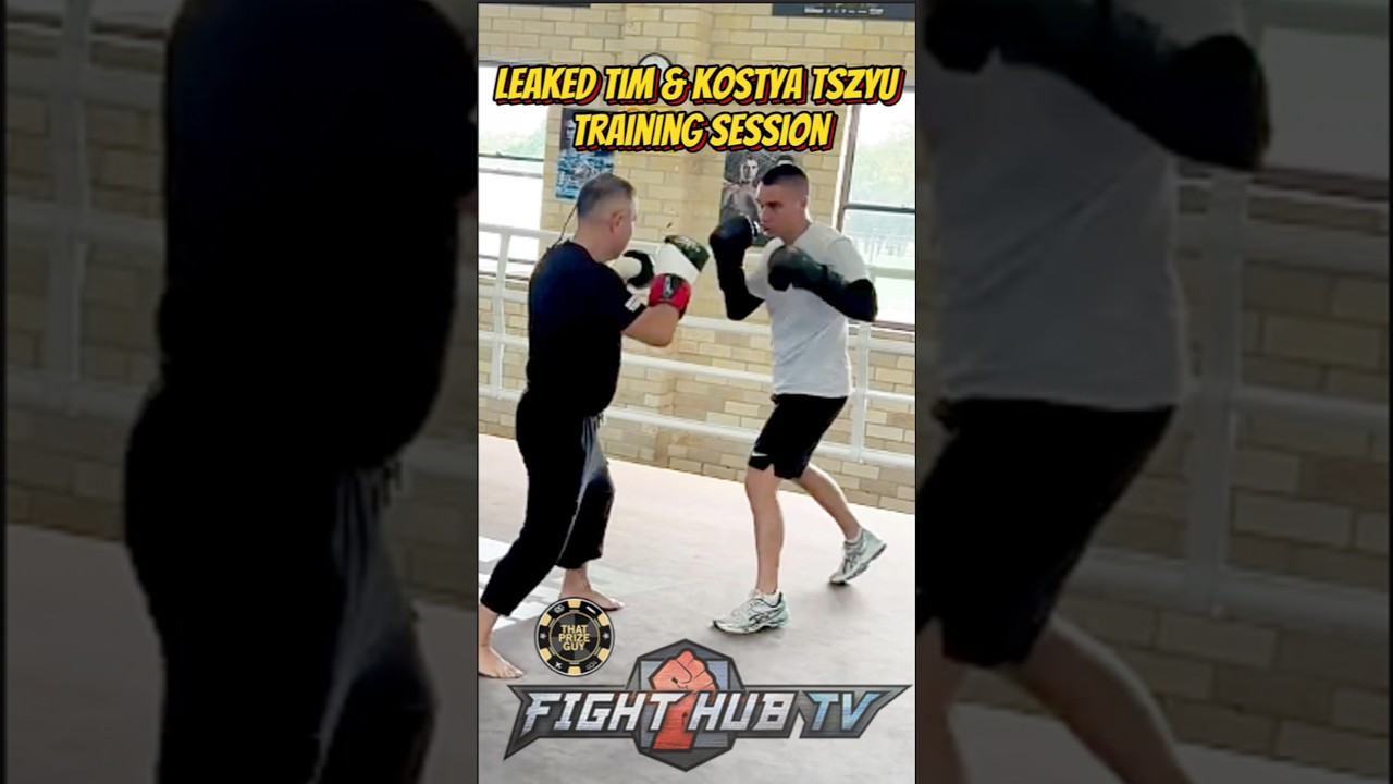 Rare Footage of Tim Tszyu Training With Kostya Tszyu—Boxing Secrets ...