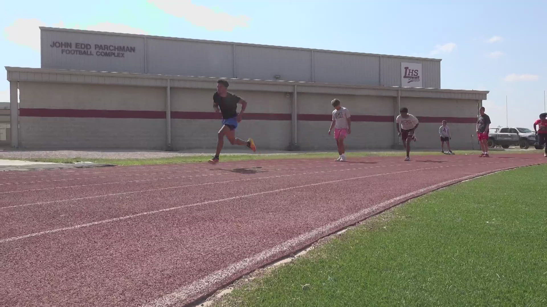 Midland Legacy Rebels in Austin, Texas for State Track & Field Meet