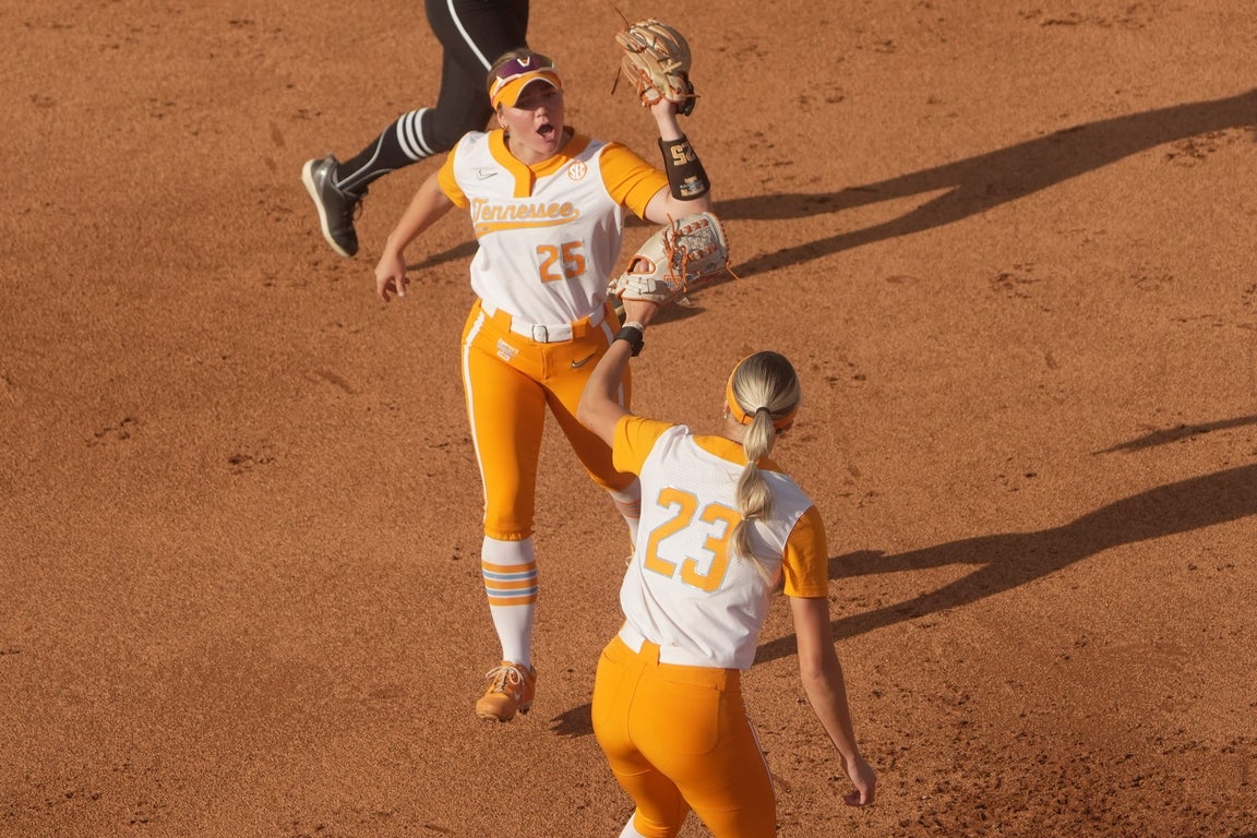 The talented No. 2 Tennessee women's softball team, in photos