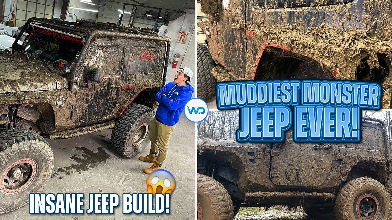 Extreme deep cleaning a monster Jeep Wrangler for total restoration