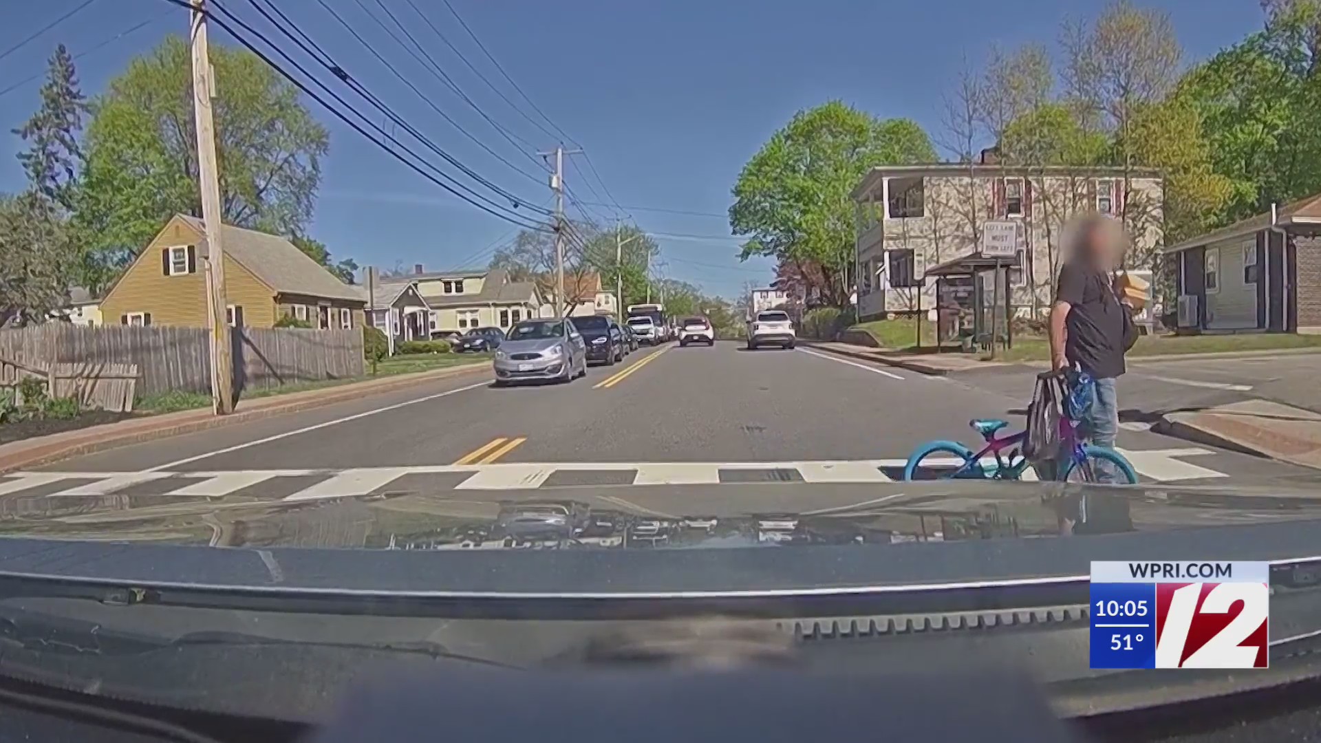 Driver summoned after near miss in Attleboro crosswalk
