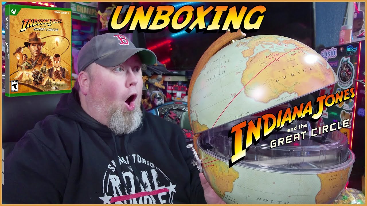 Indiana Jones and the Great Circle collector's edition unboxing!