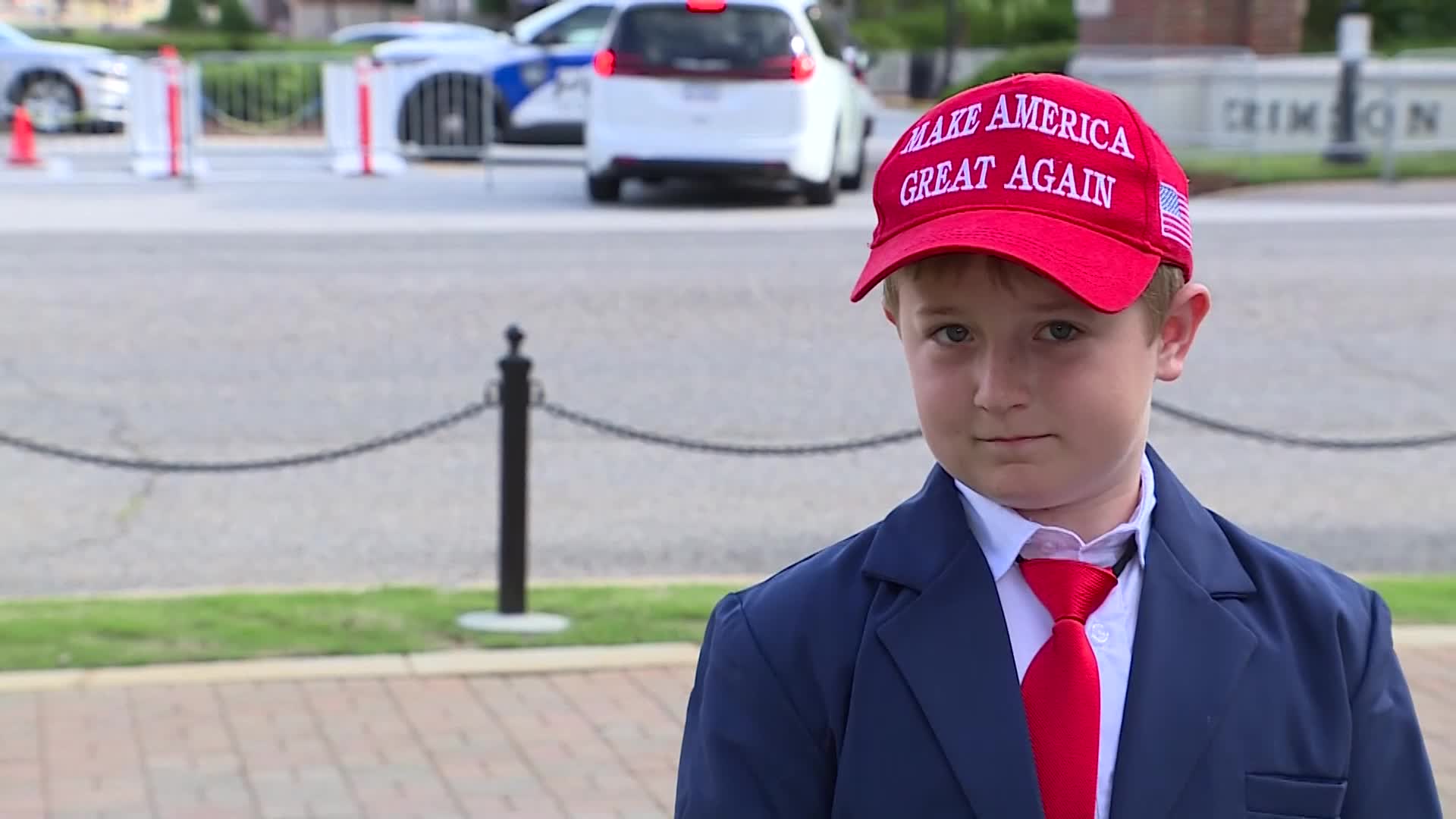 Meet the 9-year-old Trump fan who wants to be a president when he grows up