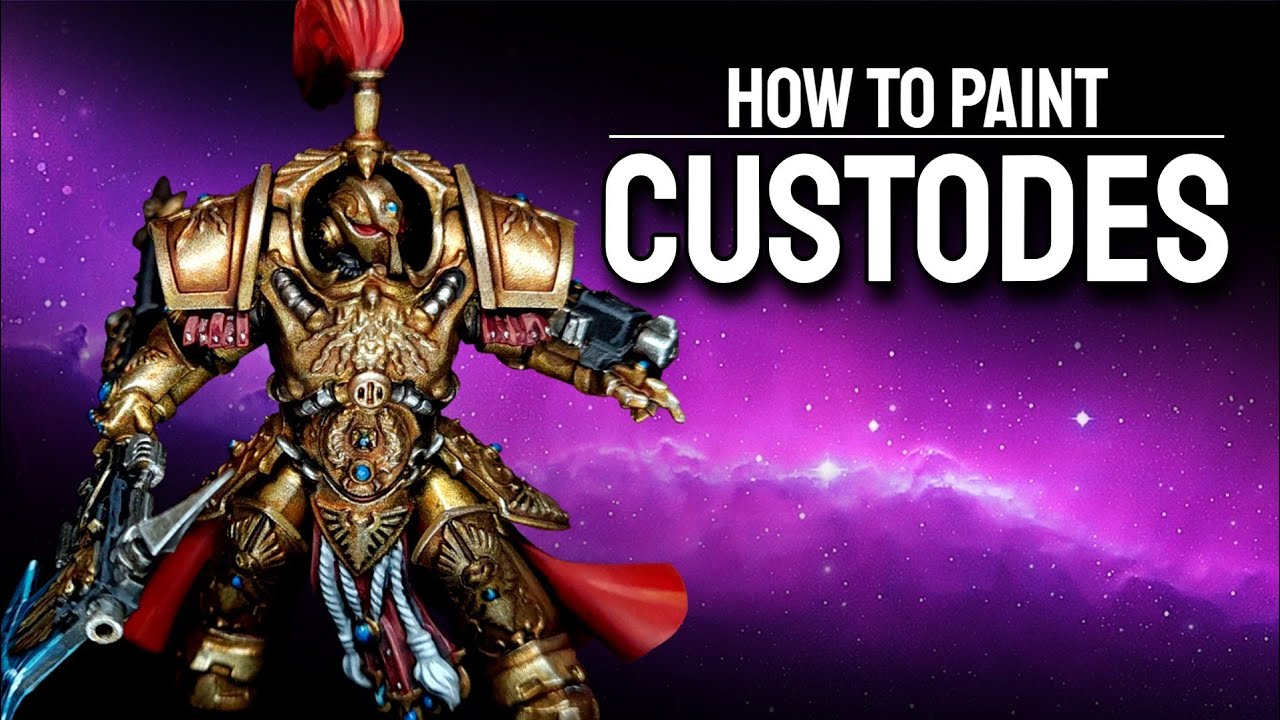 How to Paint Custodes