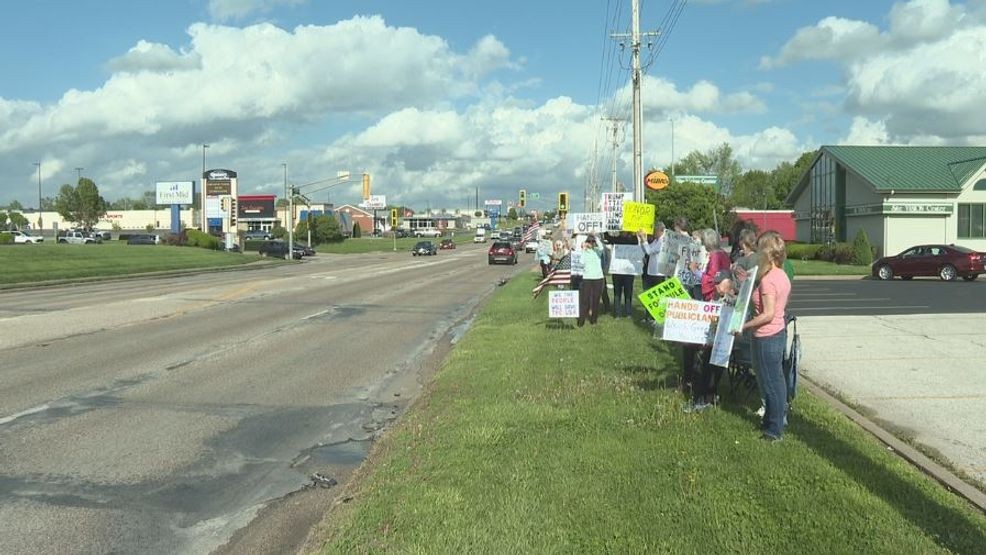 Quincy residents take part in national May Day protest