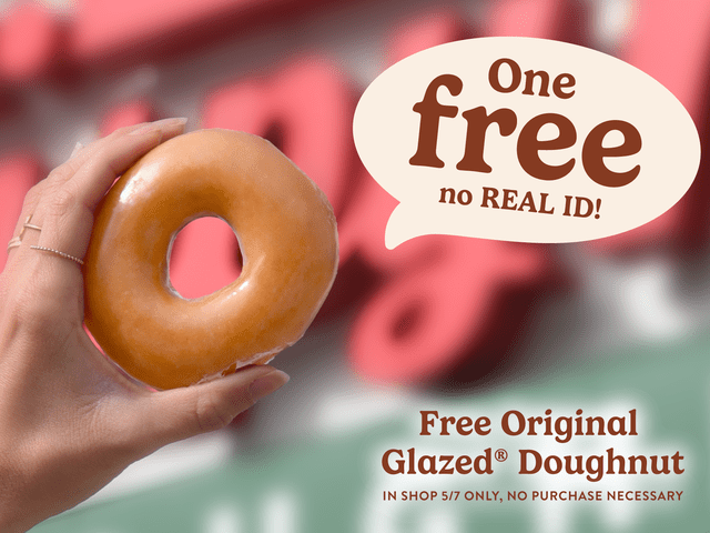 Krispy Kreme Is Giving Away Free Doughnuts This Week