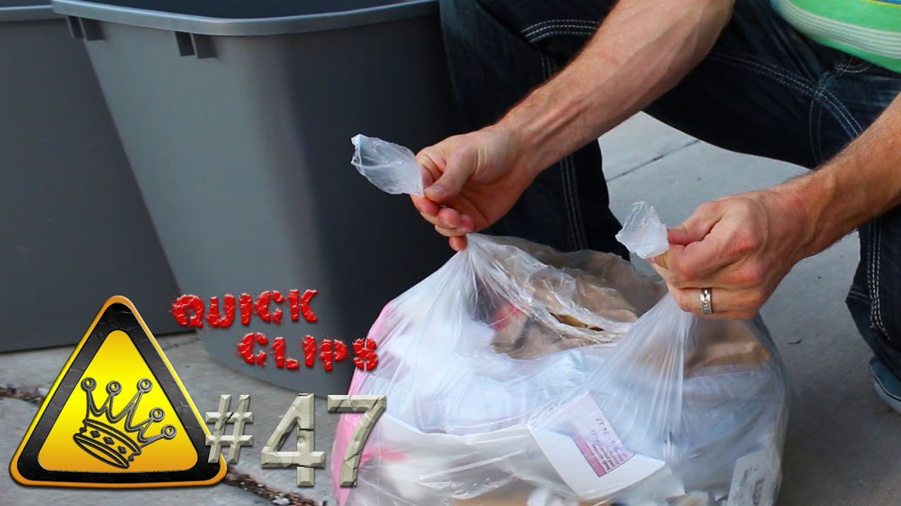 How a Simple Trash Sack Can Solve Everyday Problems