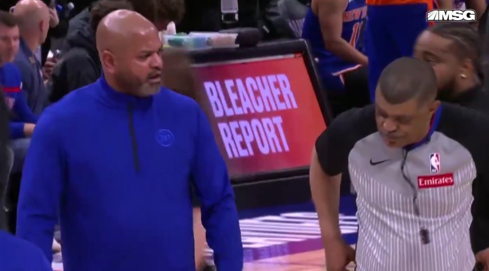 NBA announcer talks about coach's frequent arguing