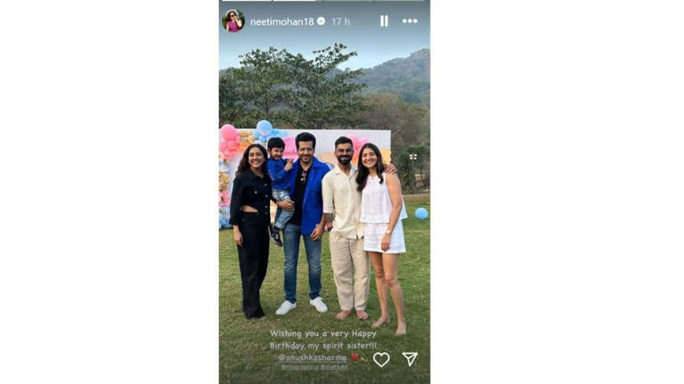 Anushka Sharma And Virat Kohli Seen In Rare Pic From Daughter Vamika’s ...